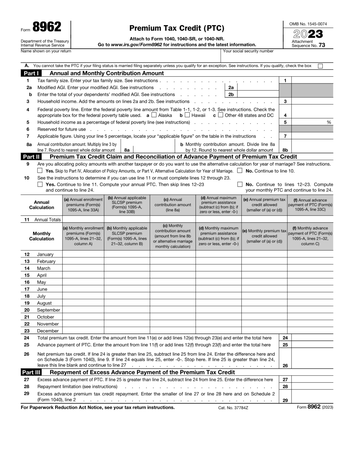 Case study: How to handle form 8962 when divorced parents share a ...
