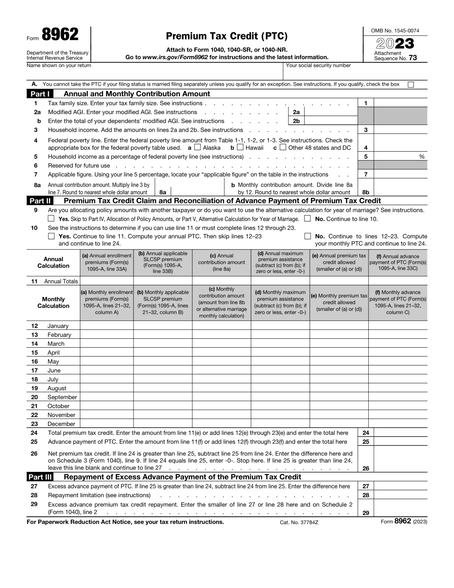 Case study: How to handle form 8962 when divorced parents share a ...