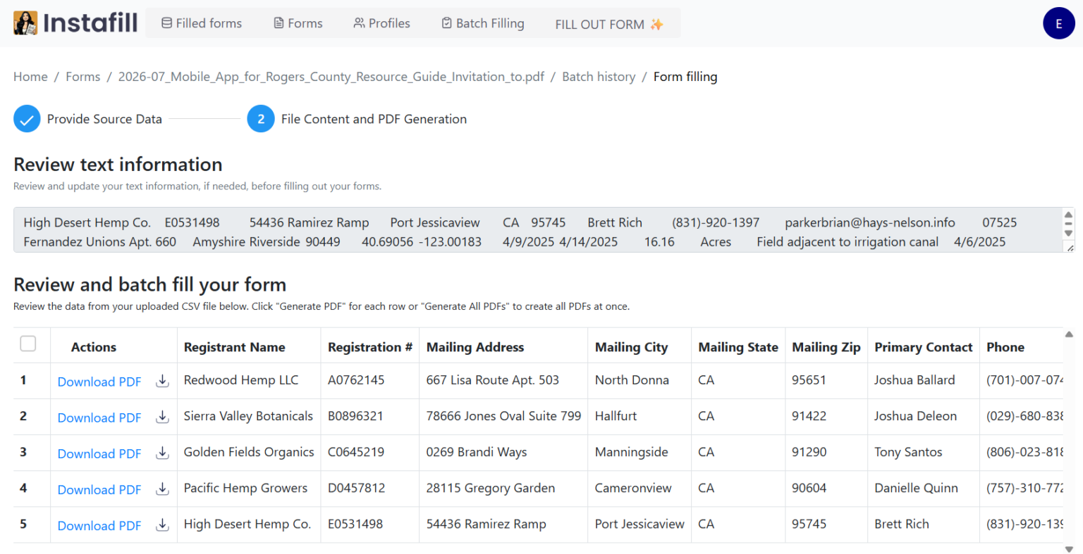 How to Bulk Fill PDF Forms Automatically Using an AI Form Filler – Instafill ai form filler blog