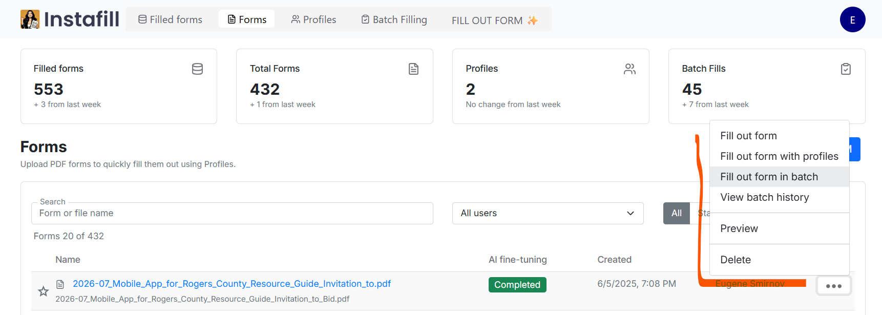 How to Bulk Fill PDF Forms Automatically Using an AI Form Filler ...