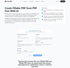 How to create fillable PDF forms automatically with Instafill.ai ...